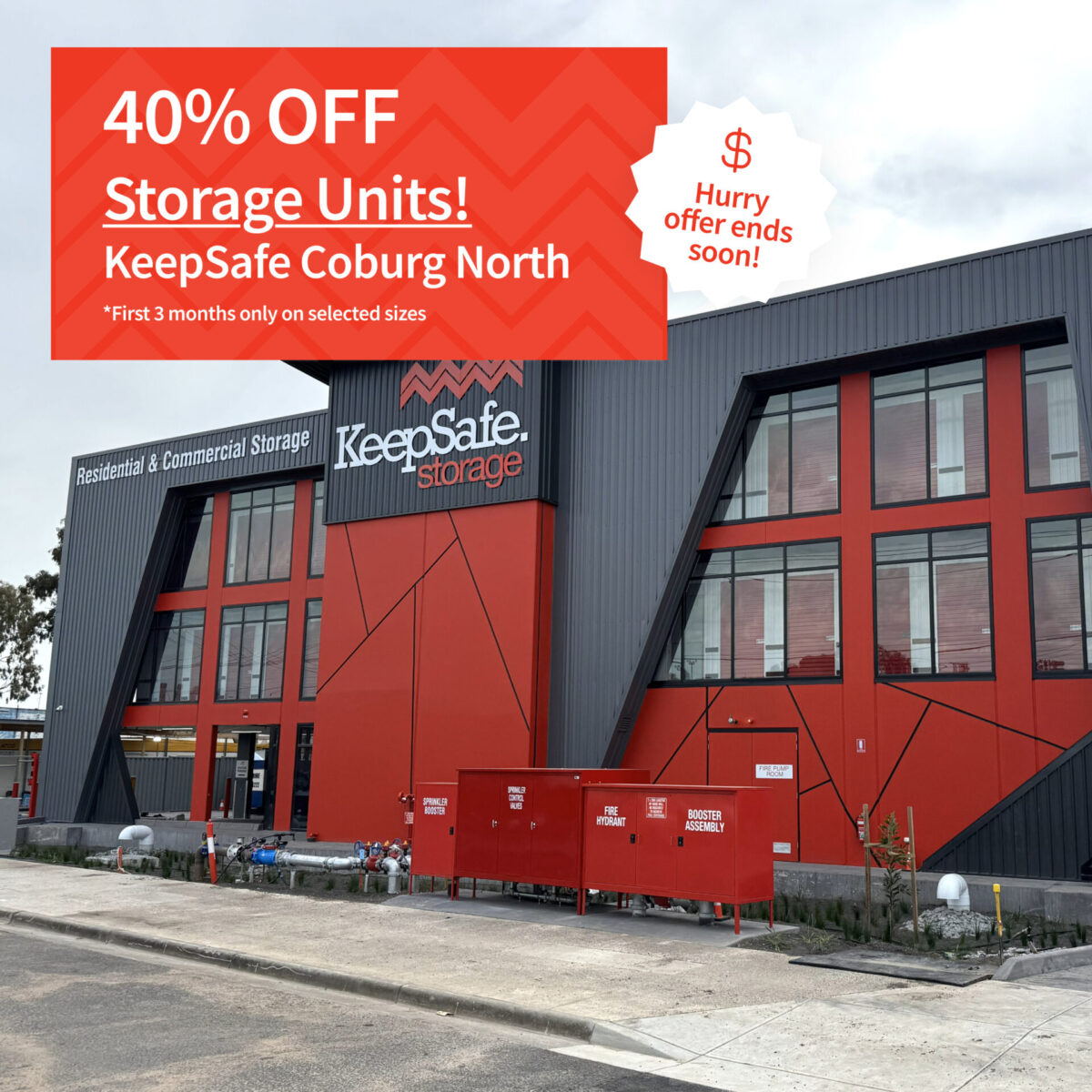 Secure Self Storage Coburg North | 40% OFF FIRST 3 MONTHS*!